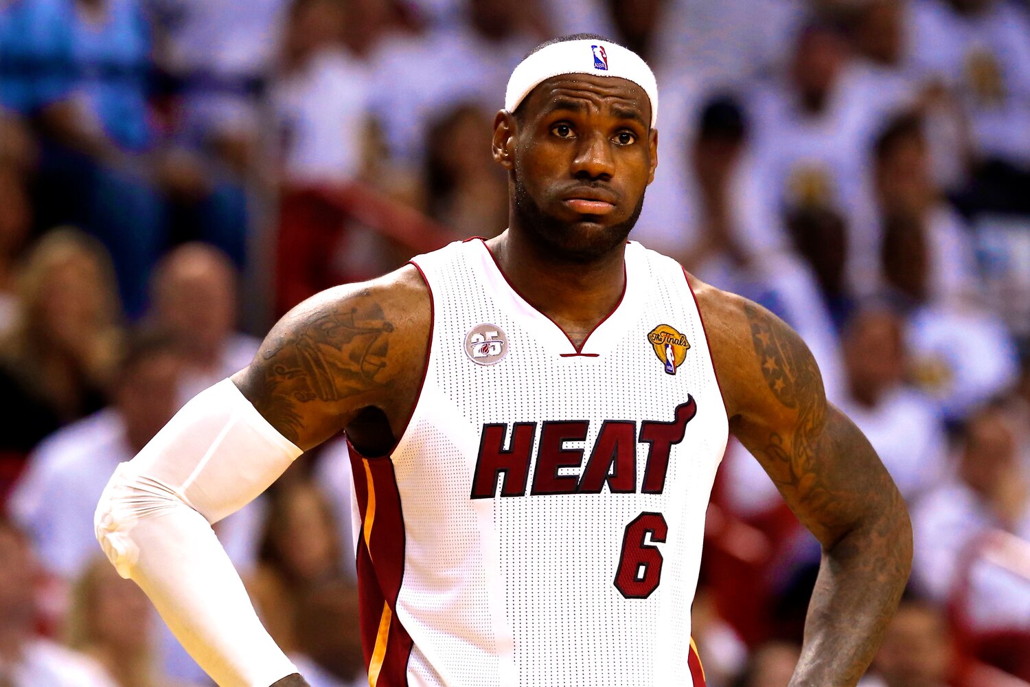 LeBron James Says He Will Start Game 7 With His Headband On | Bleacher ...