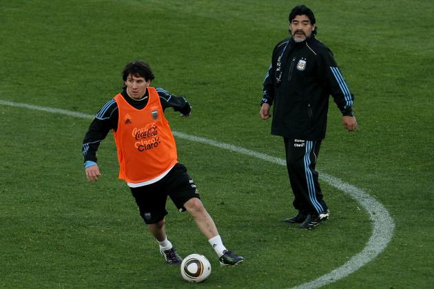 Lionel Messi vs. Diego Maradona: Why the Winner Is Obvious | Bleacher ... Lionel Messi vs. Diego Maradona: Why the Winner Is Obvious | Bleacher ...