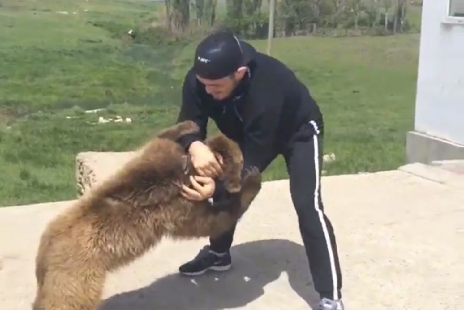 UFC Fighter Khabib Nurmagomedov Relives His Childhood, Wrestles a Bear ...