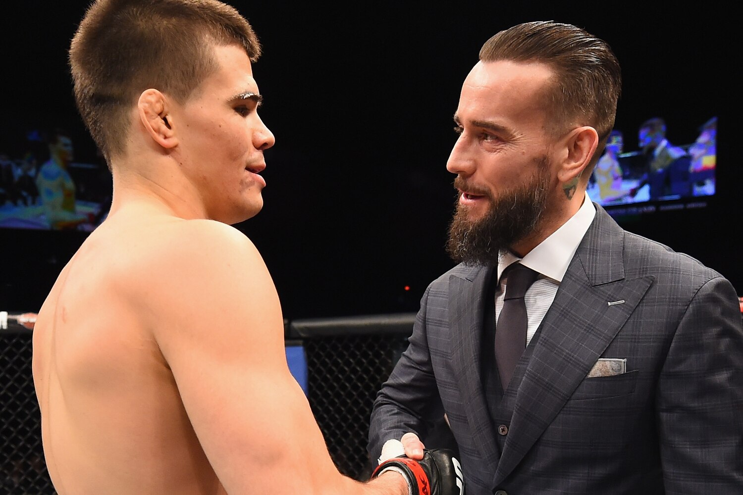 Cm Punks Ufc Opponent Confirmed At Ufc Fight Night 82 They Face Off In Octagon Bleacher Report