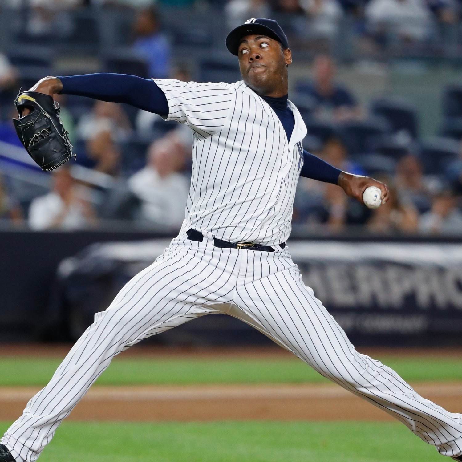 Yankees Closer Aroldis Chapman Hurls 105 MPH Fastball vs. Orioles ...