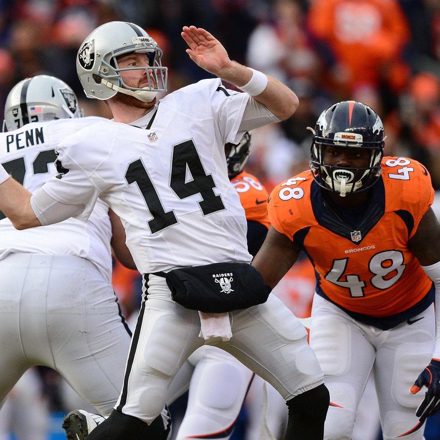 Matt McGloin Injury: Raiders QB Suffers Shoulder Injury vs. Broncos ... Matt McGloin Injury: Raiders QB Suffers Shoulder Injury vs. Broncos ...