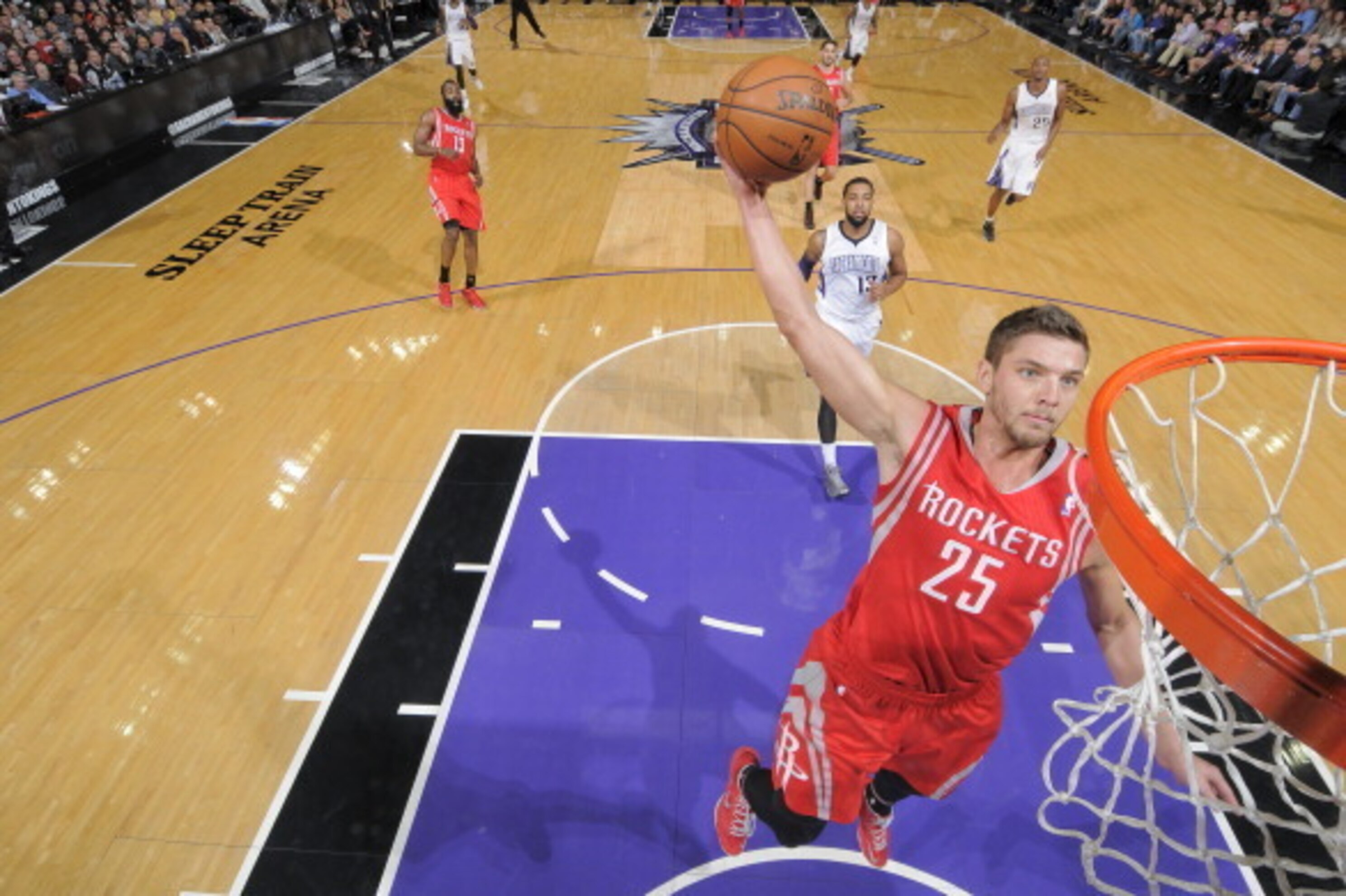 Chandler Parsons Rockets Dunk