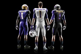 University of Washington Football Unveils New Nike Uniforms for 2014 Season