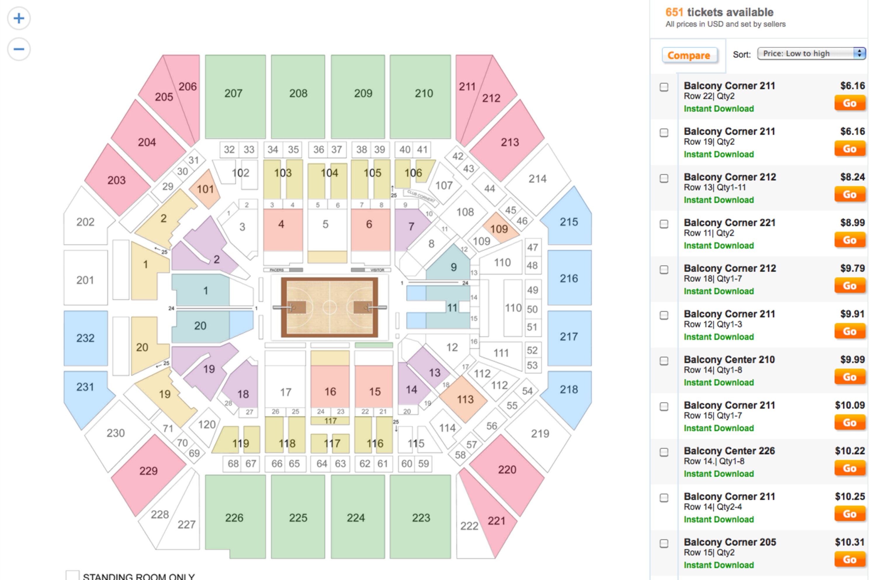 Bankers Life Seating Chart | Cabinets Matttroy