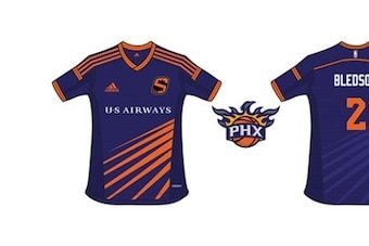 Designer Uses NBA Teams and Sponsors to Create Soccer Kits