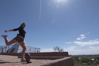Is This the NFL's First Female Player?