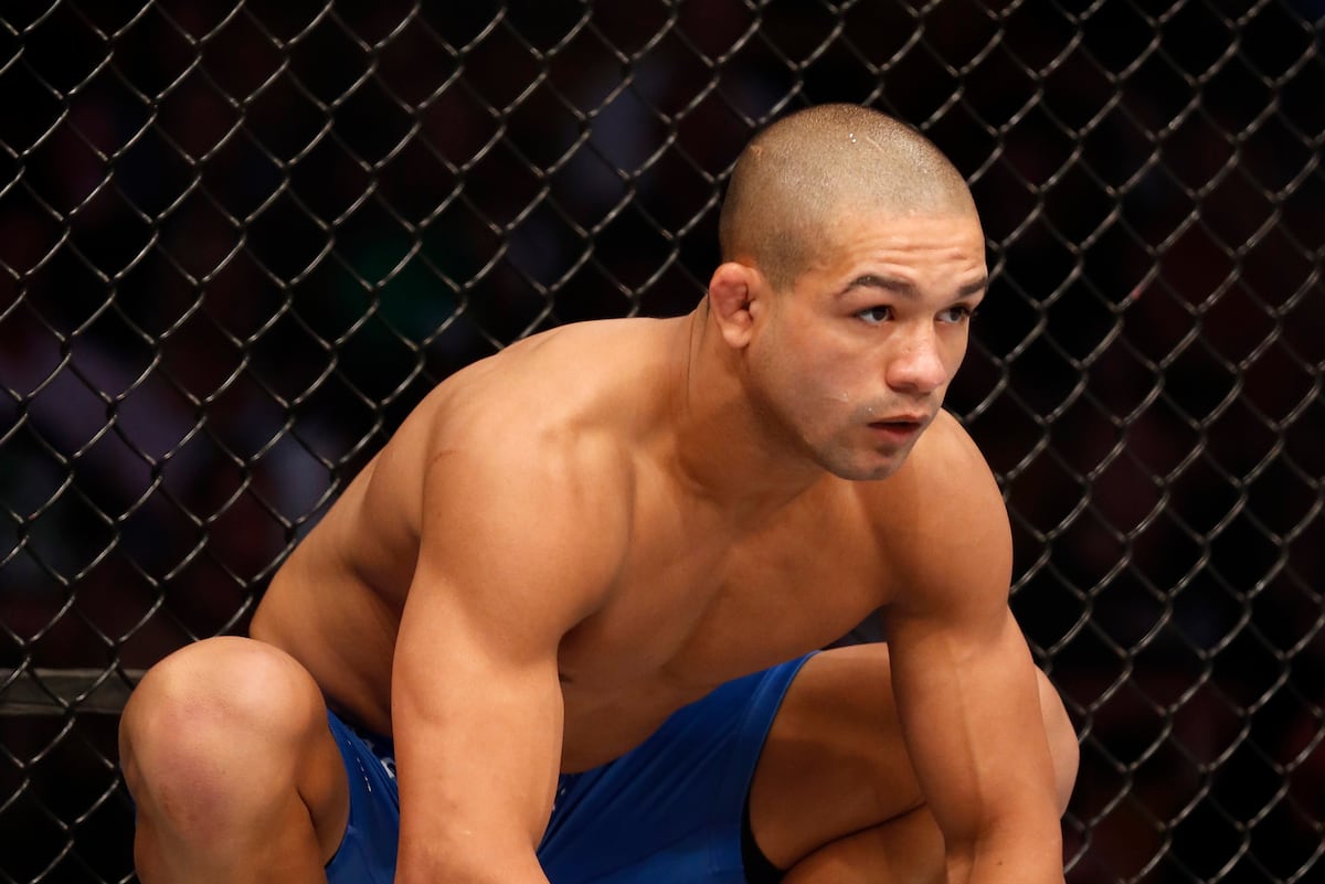 Ex-UFC Fighter Diego Brandao Leaves Cage Mid-Fight | News, Scores ...