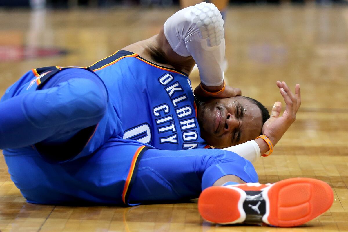Tony Allen Says Russell Westbrook Flopped on DeMarcus Cousins' Flagrant ...