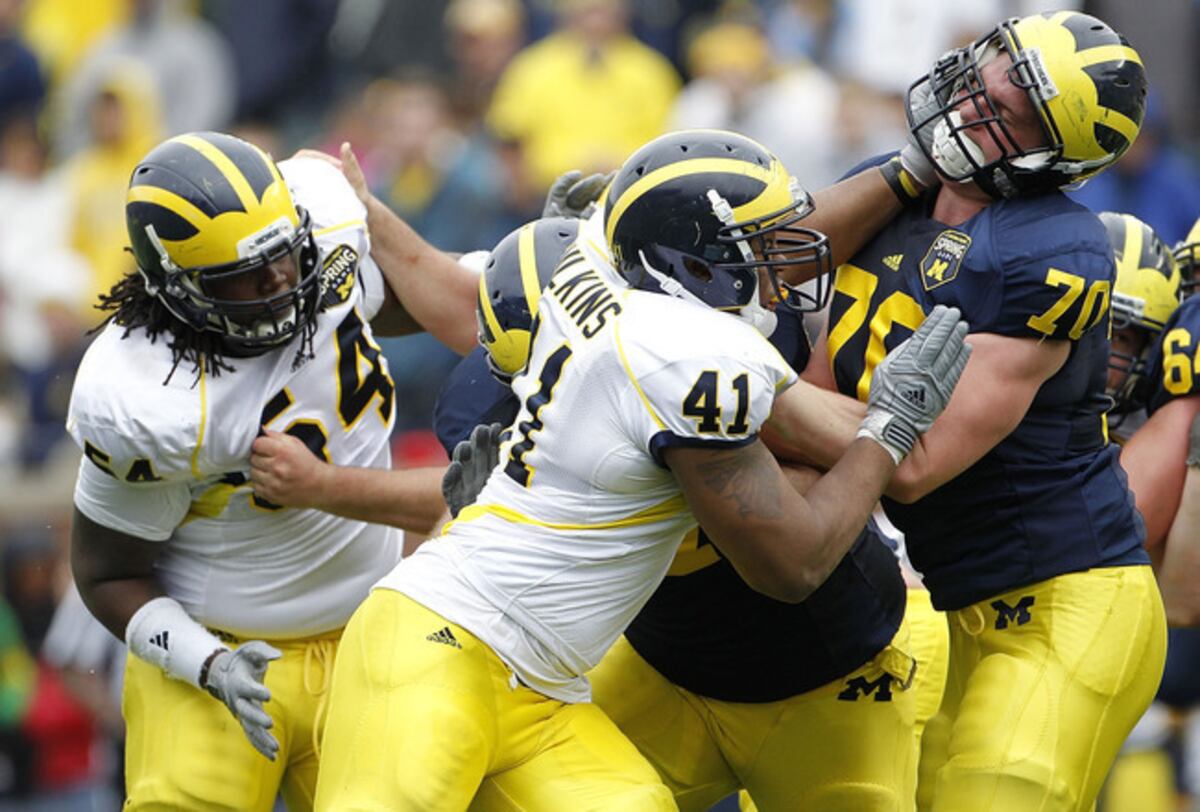 Michigan Football: An Early Look at the Spring Game Depth Chart | News ...
