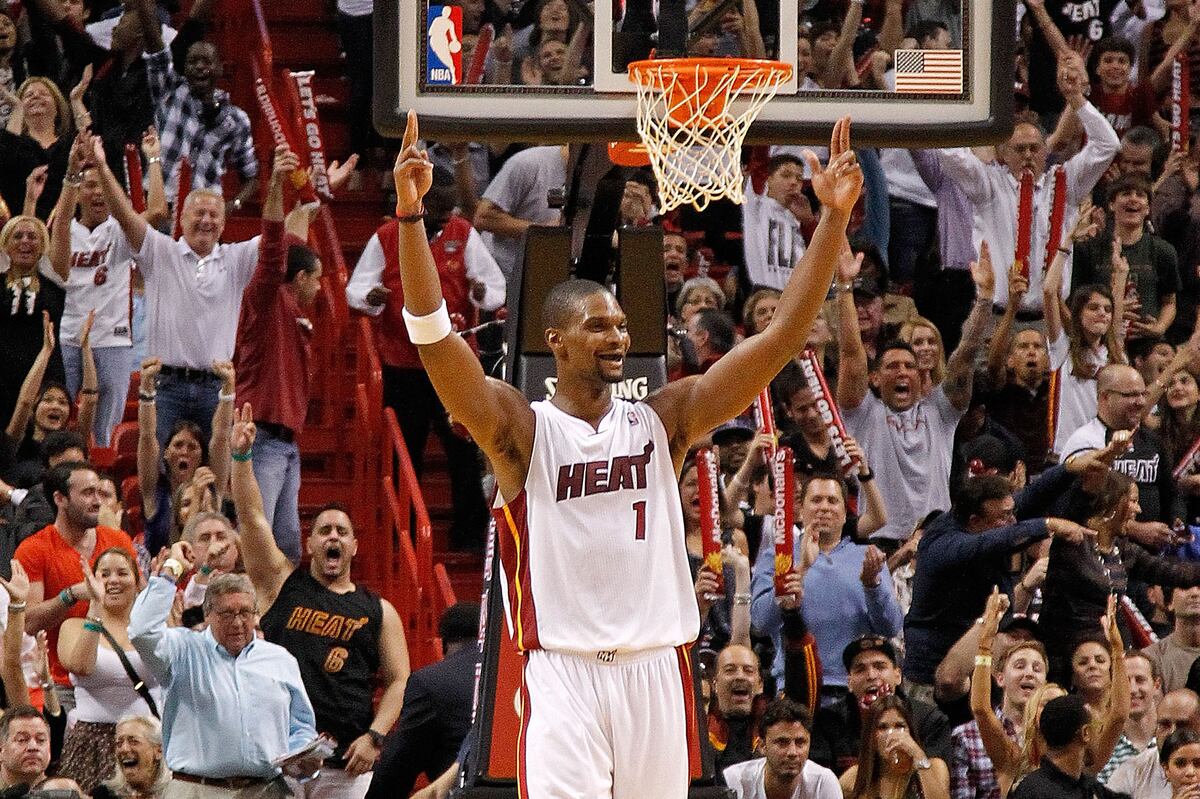 Miami Heat: Chris Bosh Has Given the Team Confidence Since Dwyane Wade ...