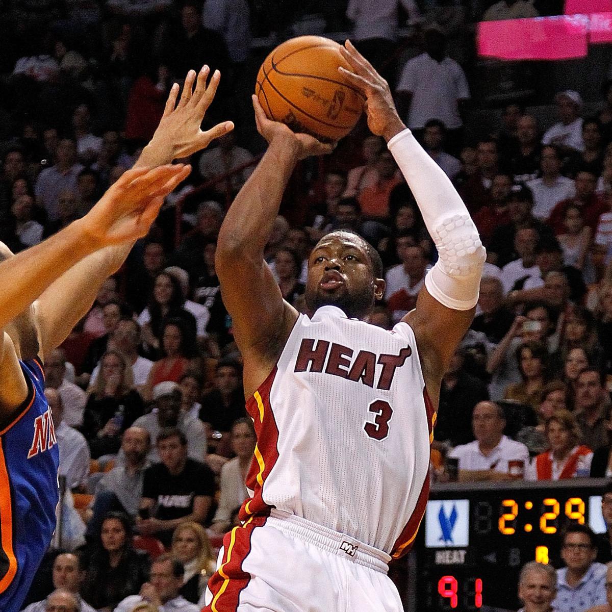 Miami Heat: Healthy Dwyane Wade Outlast Knicks; Bosh Looking for Role ... Miami Heat: Healthy Dwyane Wade Outlast Knicks; Bosh Looking for Role ...