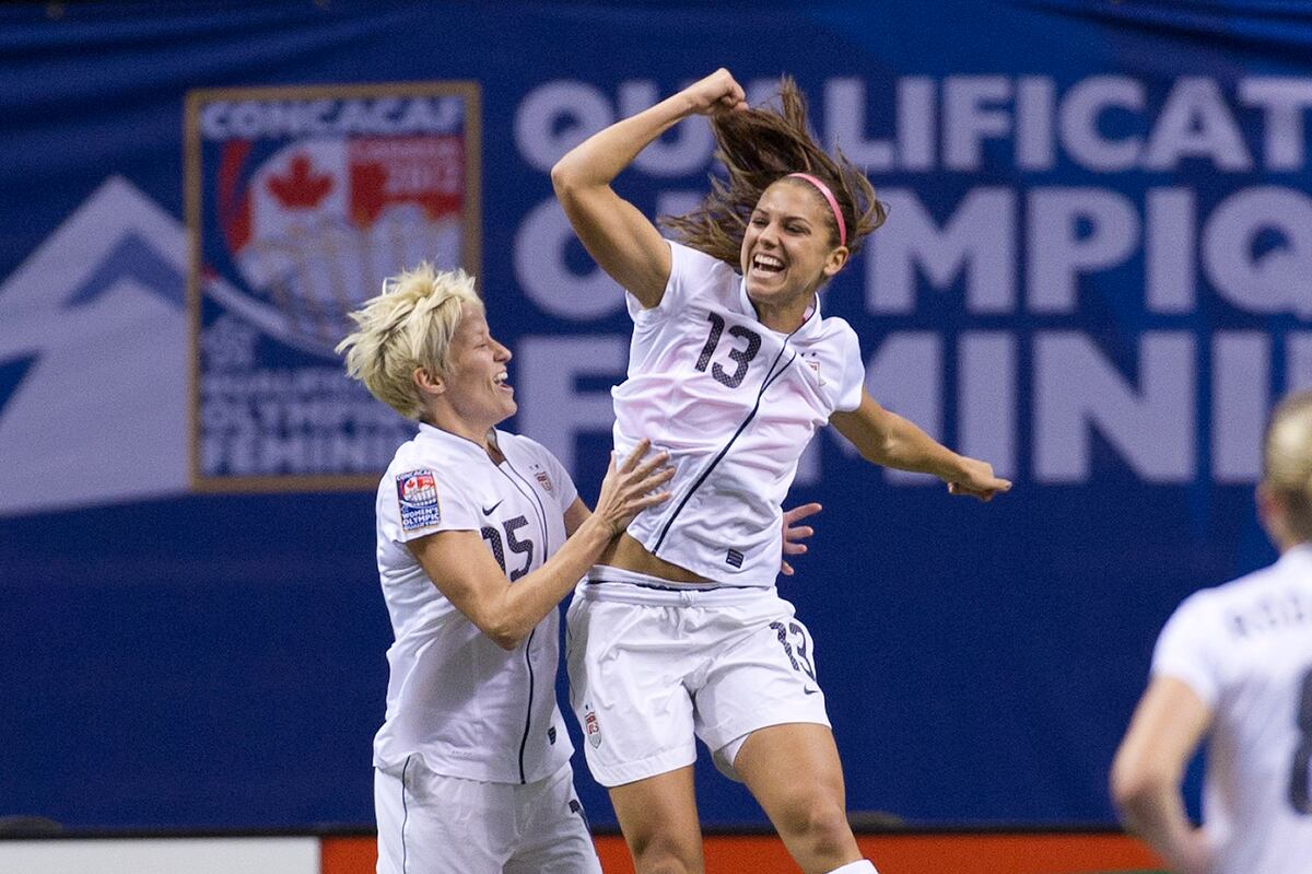 Alex Morgan Olympics Gold Medal