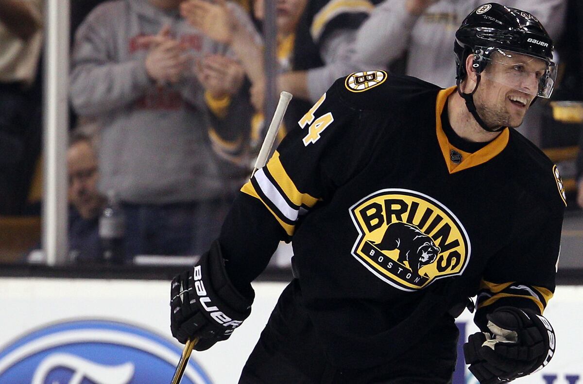 Boston Bruins: Dennis Seidenberg Channels Himself With Goal From Center ...