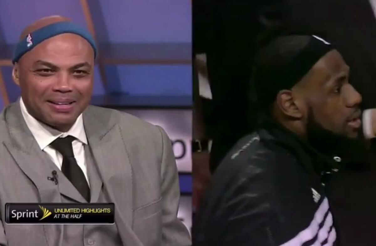 Charles Barkley Video: Watch Chuck Mock LeBron James' Receding Hairline ...