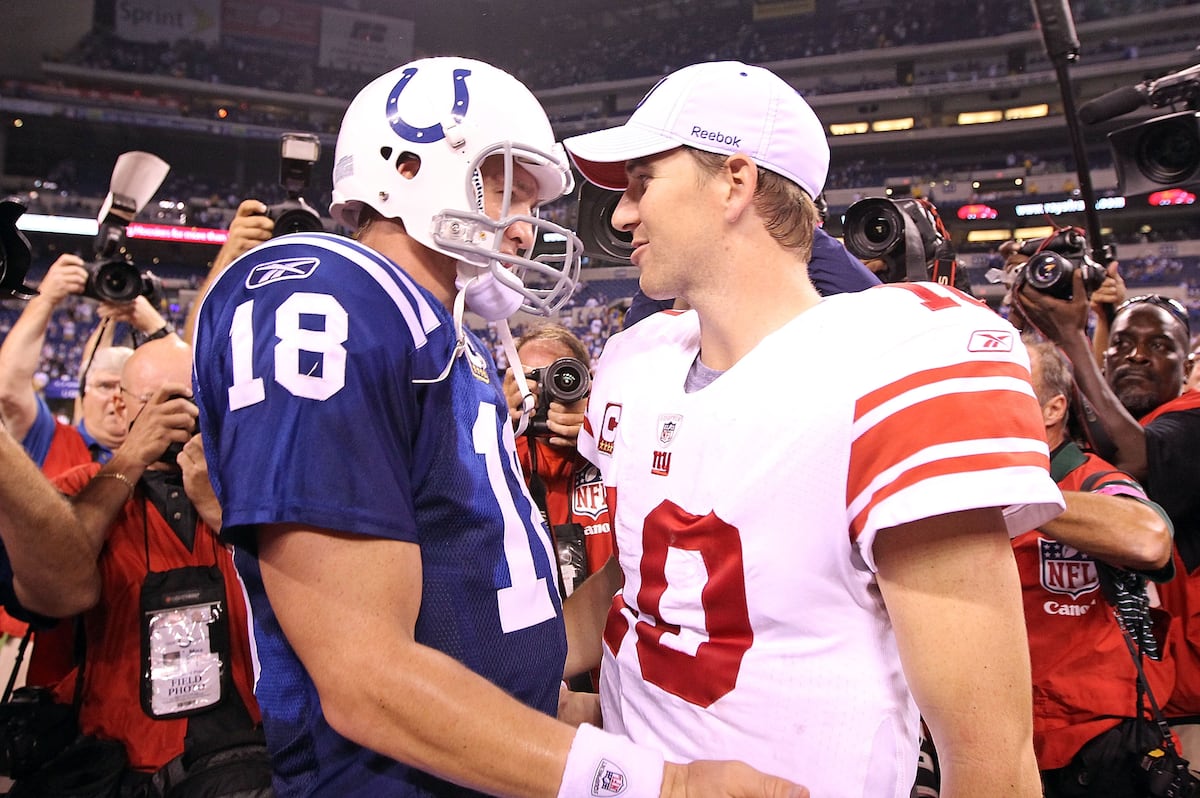 Does Eli Manning Pass Big Brother Peyton Manning with a Win in the Super Bowl? | News, Scores ...