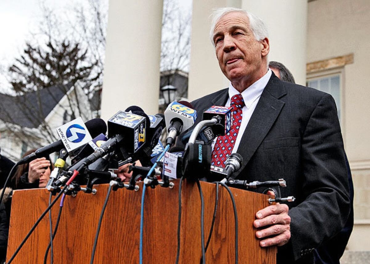 Jerry Sandusky Video: Disgraced Former Penn State Coach Makes Statement ...