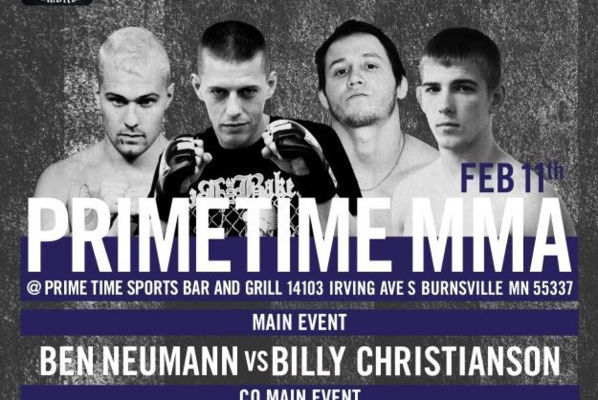 Minnesota Primetime MMA Preview: Lloyd McKinney vs. Kurtis Ehrhorn ...