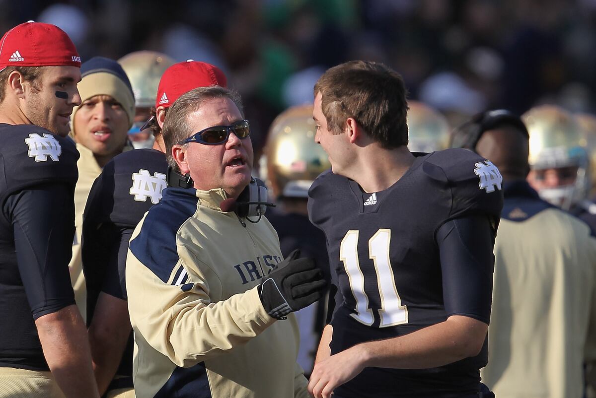 Notre Dame Football: Power Ranking Fighting Irish QBs for 2012 Season ...
