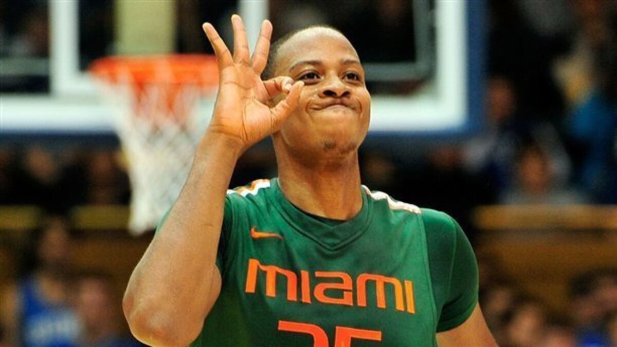 Miami Hurricanes Top FSU: Why Kenny Kadji Is an ACC Player of the Year ...