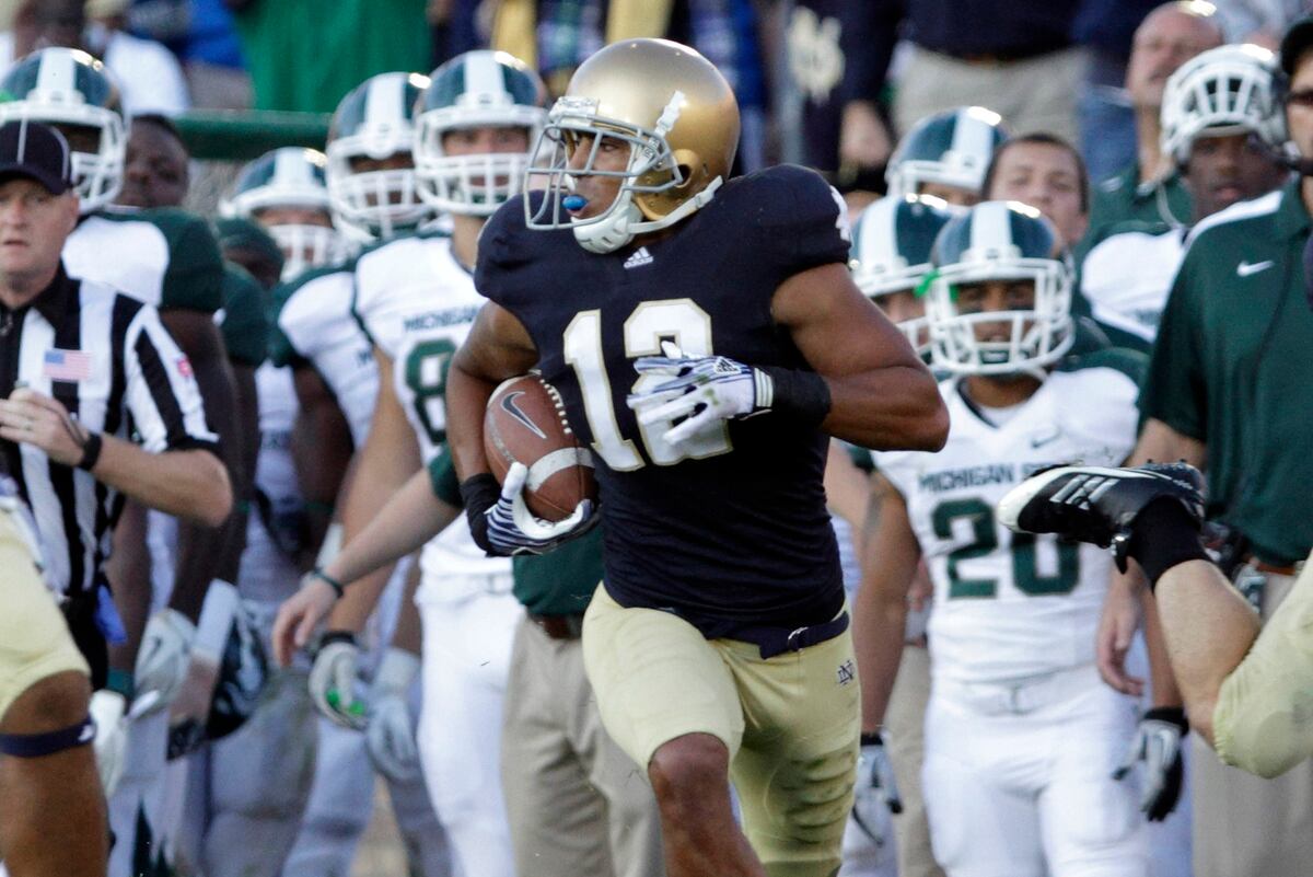 NFL Draft 2012: University of Notre Dame Cornerback Robert Blanton ...