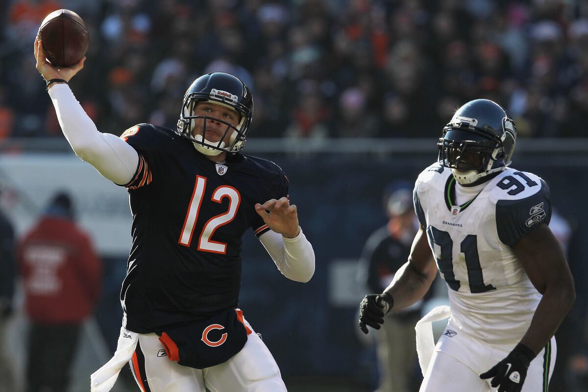 Chicago Bears: QB Caleb Hanie Won't Return in 2012, Backups Are Needed ...