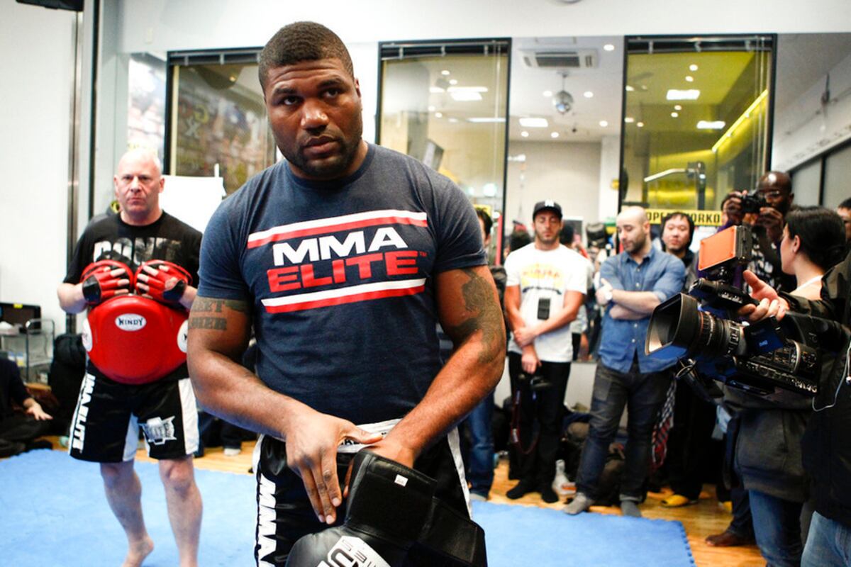 Rampage Jackson Hints at Fighting Elsewhere, Says UFC Took Away His ...