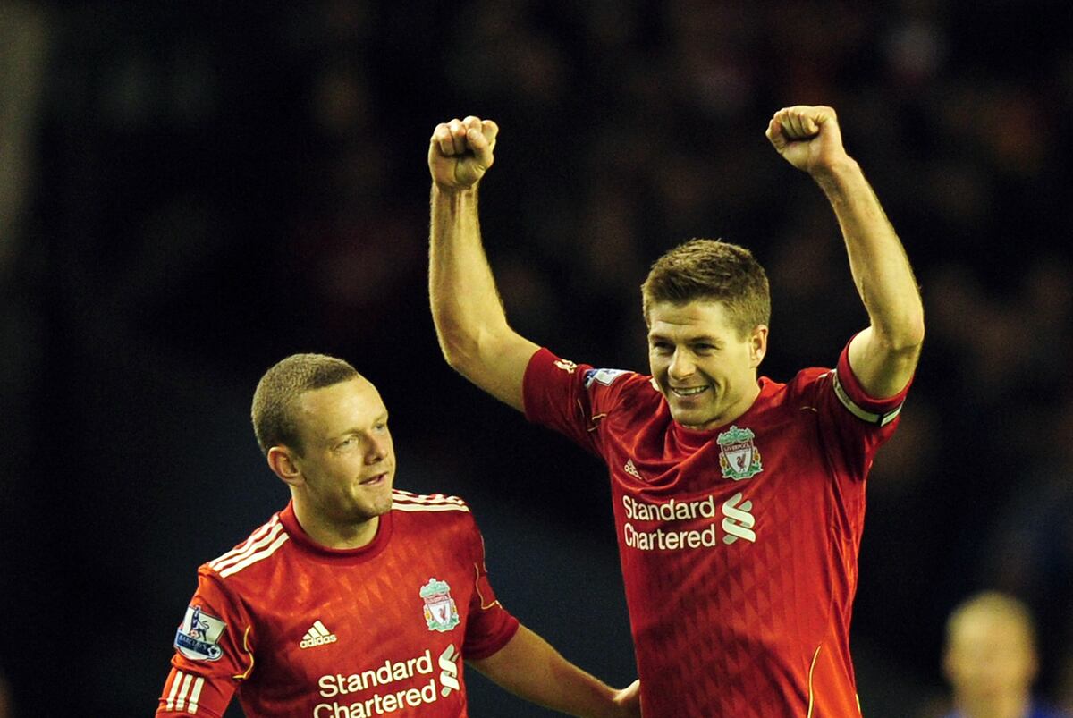 Liverpool's 2 Faces Cast a Smile over the Red Half of Merseyside | News ...