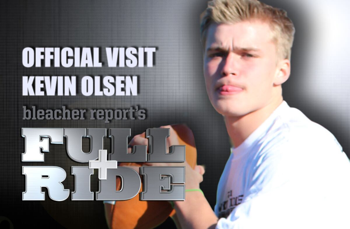 Kevin Olsen Highlights: Full Ride Official Visit Interview with Top '13 ...