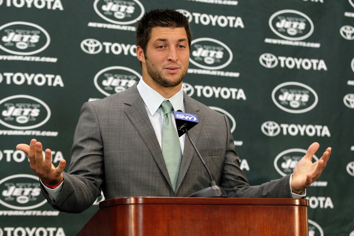 Tim Tebow Press Conference: Giants' John Mara Wise to Fuel Rivalry with ...