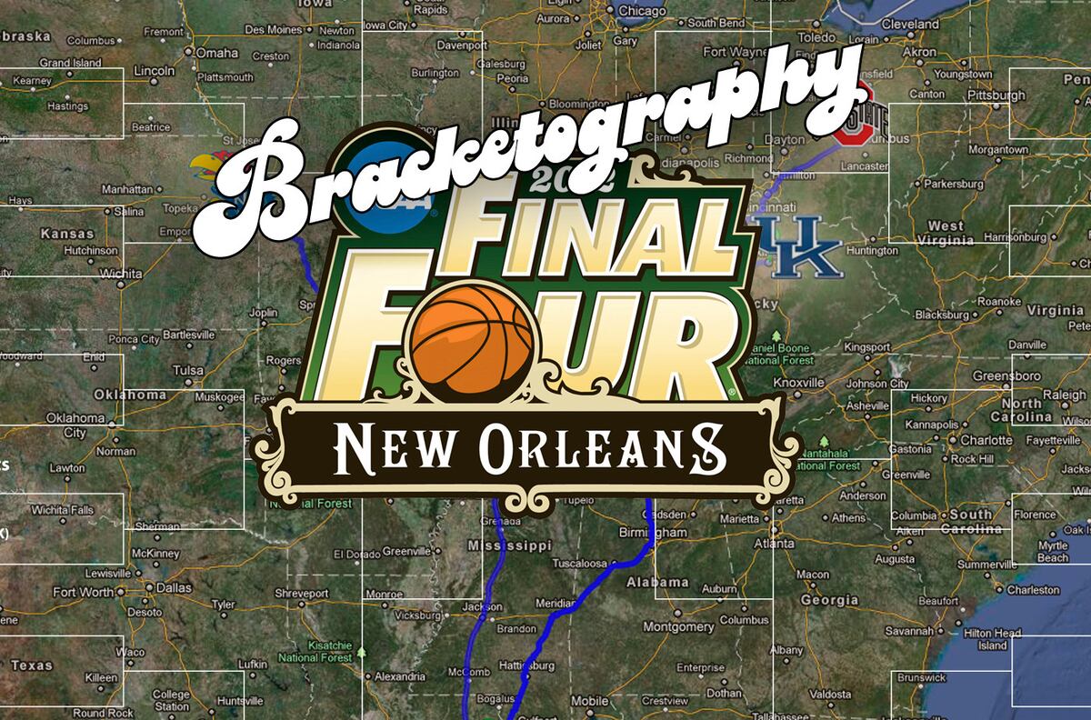Bracketography: The Road to Final Four Sure Is Long for NCAA "Student ...