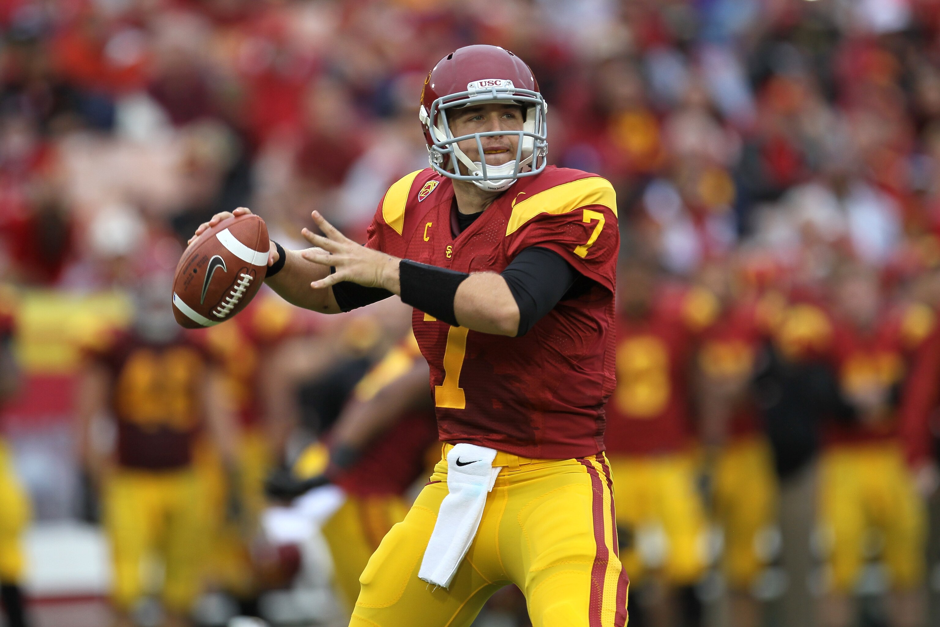 Matt Barkley Usc Helmet