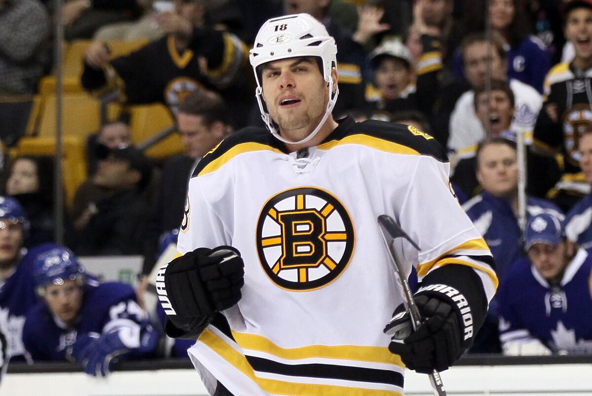 Boston Bruins: Nathan Horton Skates for First Time Since February ...