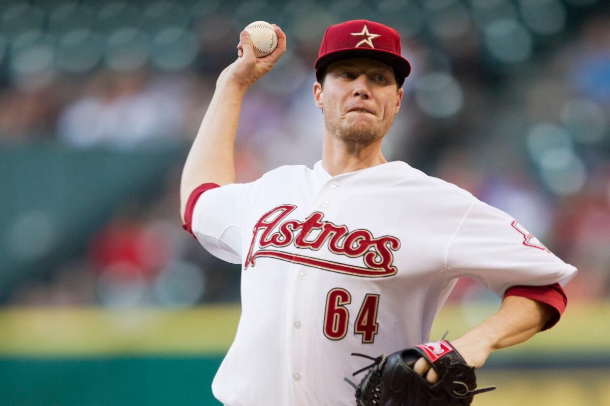 Houston Astros: Lucas Harrell Looked Like the Future on Saturday Night ...