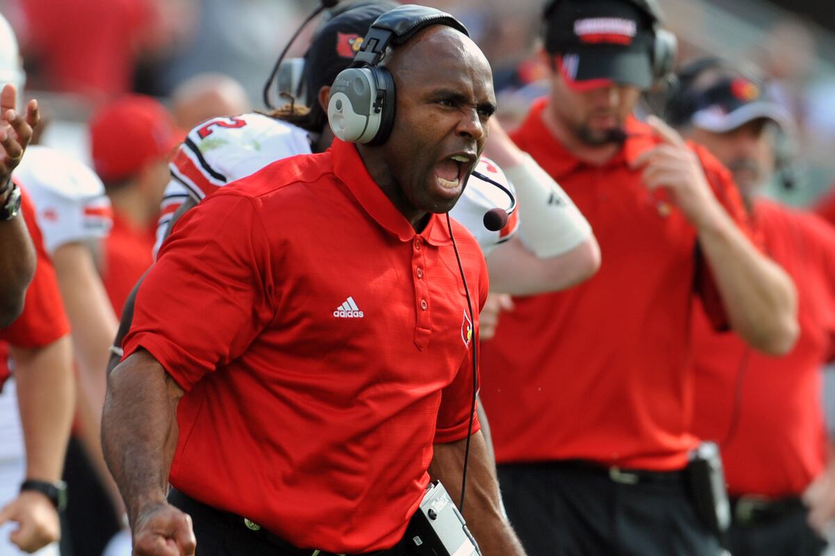 College Football 2012: Charlie Strong Picks Up His Ball and Goes Home ...