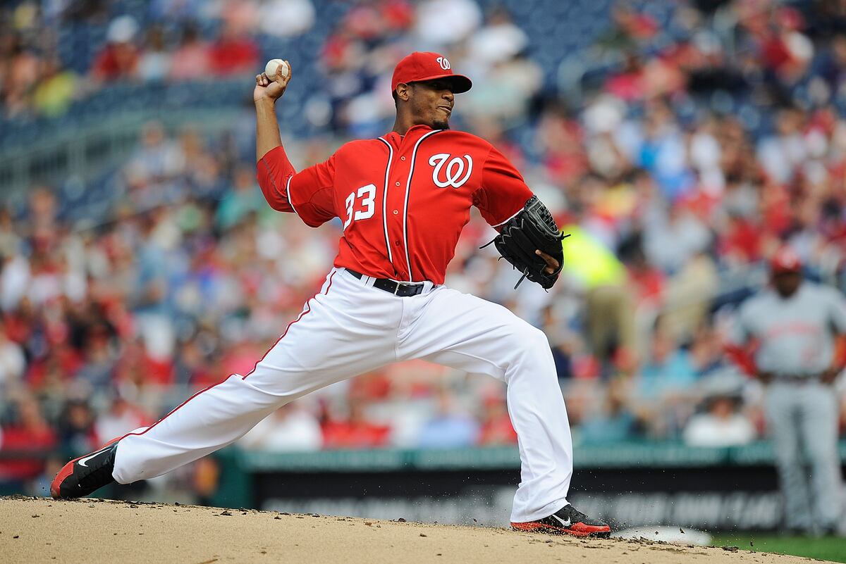 Edwin Jackson Tosses Gem, Nationals Roll to 4-1 Win over Reds | News ...