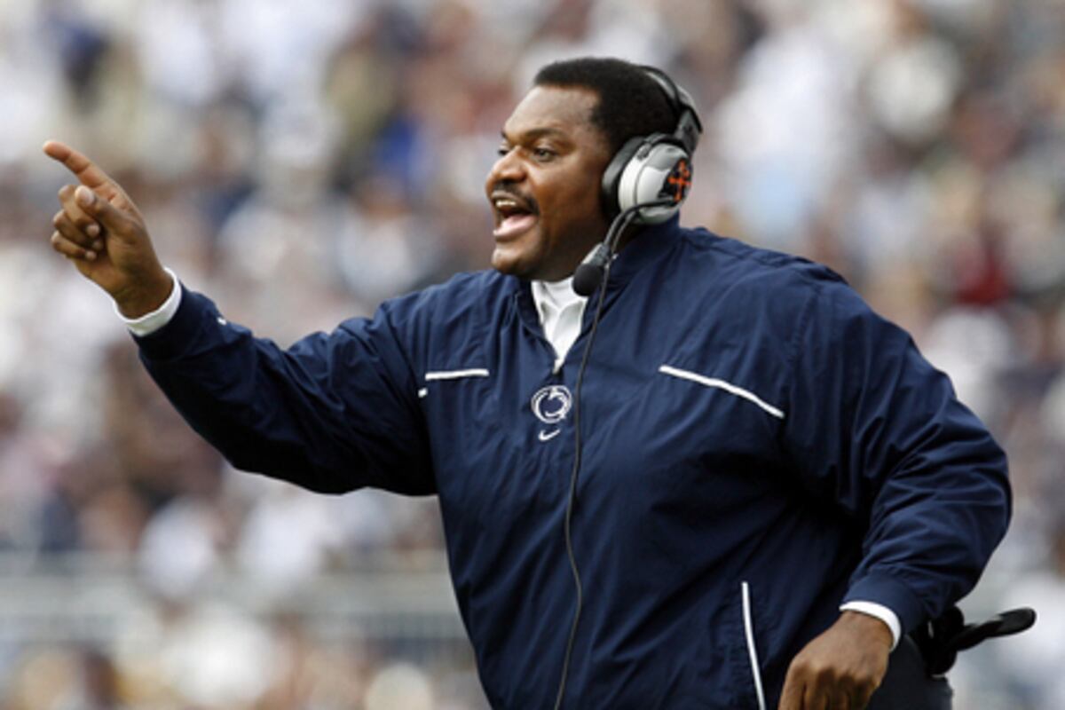 Big Ten Football: Meet Larry Johnson, Sr., Penn State Defensive Line ...