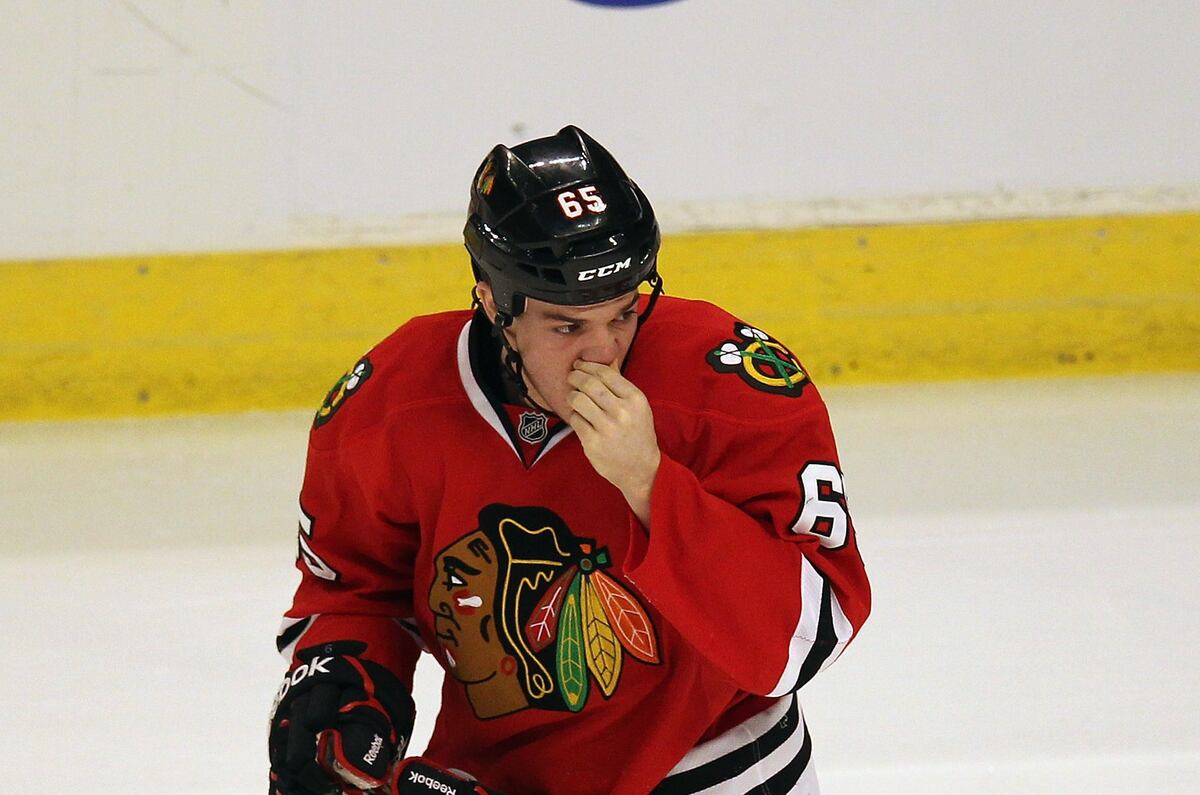 NHL Playoffs 2012: Andrew Shaw Suspended 3 Games | News, Scores ...