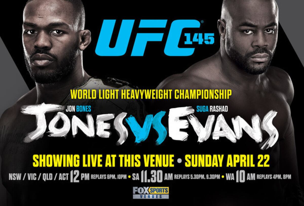 UFC 145: Jon Jones vs. Rashad Evans Drinking Game | News, Scores ...