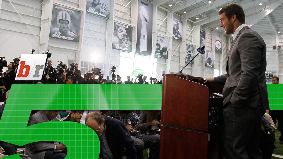 Tim Tebow's Love Bounty & RGIII Gets a Sandwich Statue: BR5 4/25 | News ...