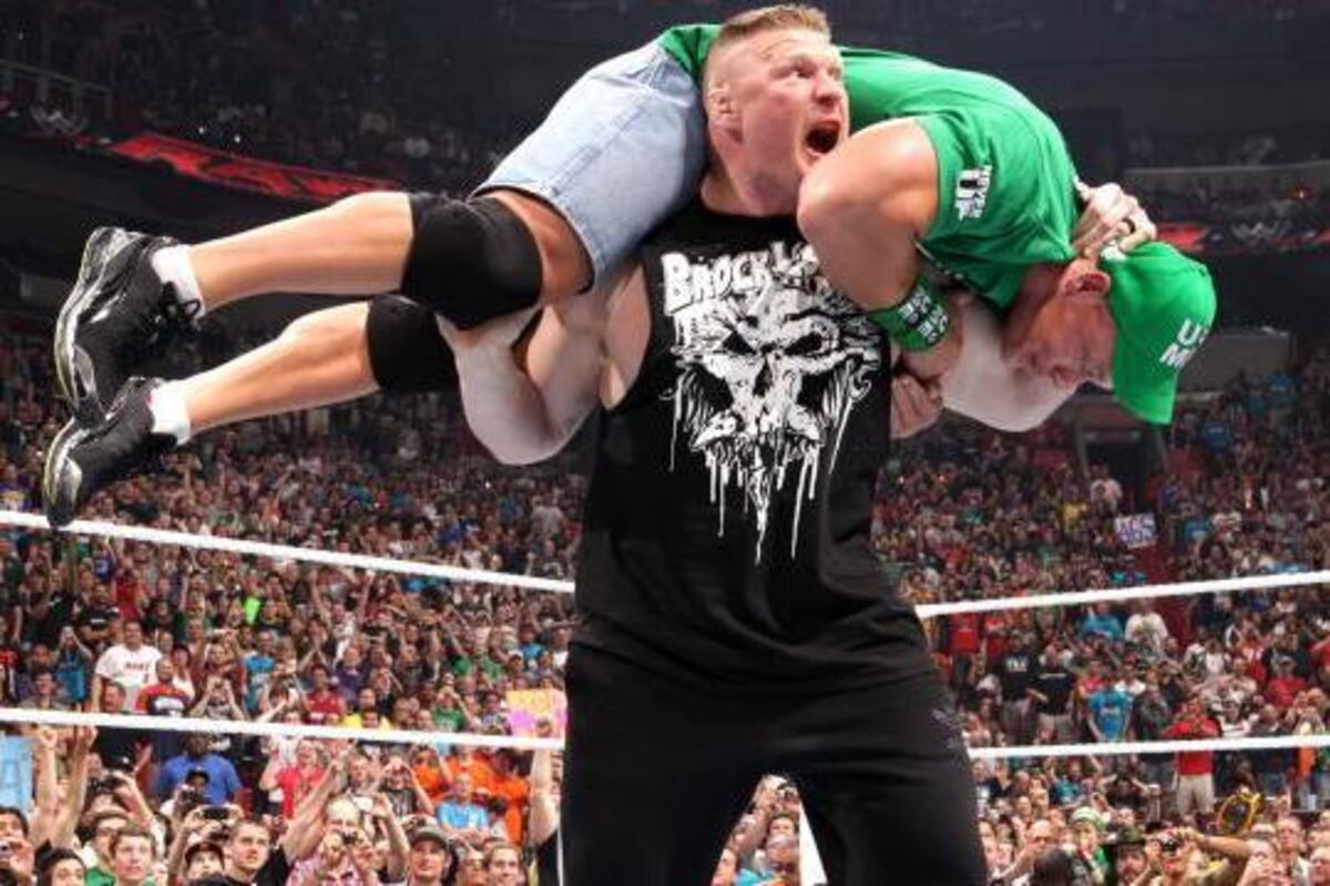 Wwe Extreme Rules 2012 Brock Lesnars Presence Doesnt Carry Weight It