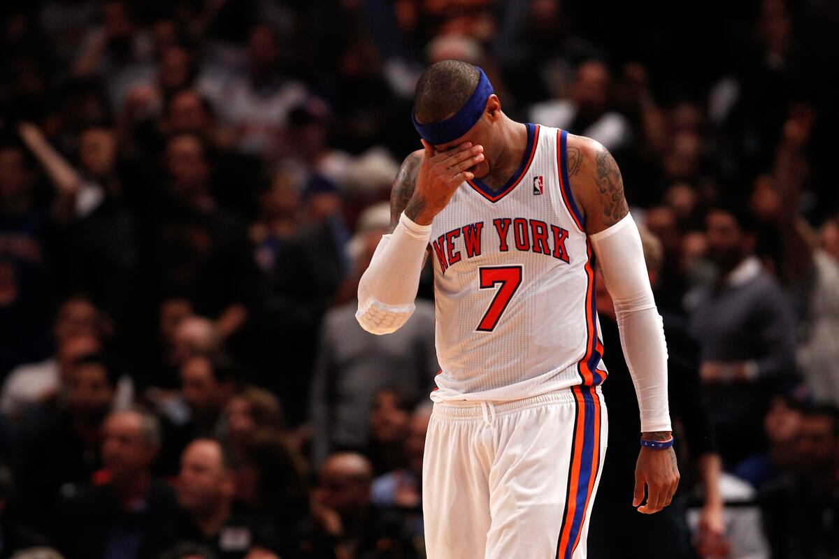 The New York Knicks Won't Win a Championship with Carmelo Anthony ...
