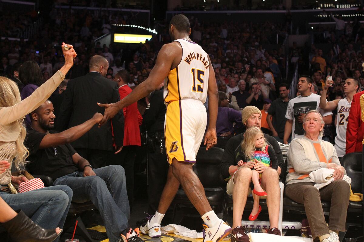 Metta World Peace of Shhh: Los Angeles Lakers Forward Is a Disgrace ...
