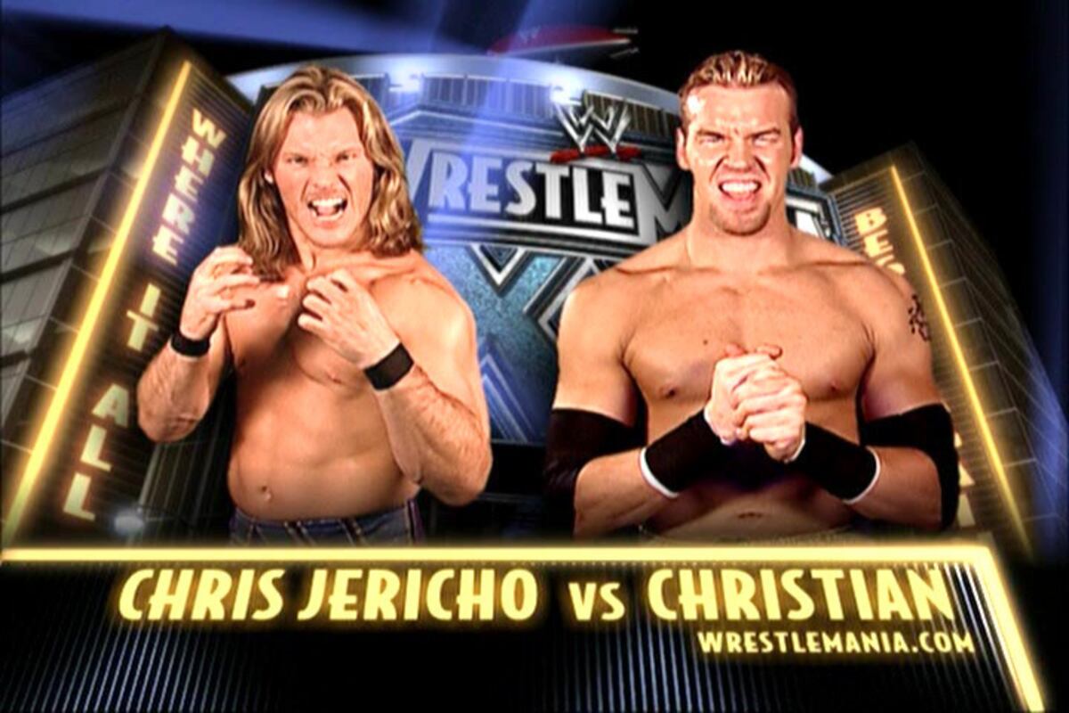 WWE Classic Match: Christian vs. Chris Jericho at WrestleMania XX ...