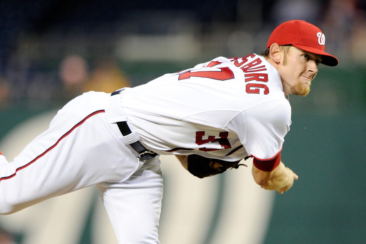 Chipper Jones Rates Stephen Strasburg Ahead of Maddux, Smoltz, Pedro ...