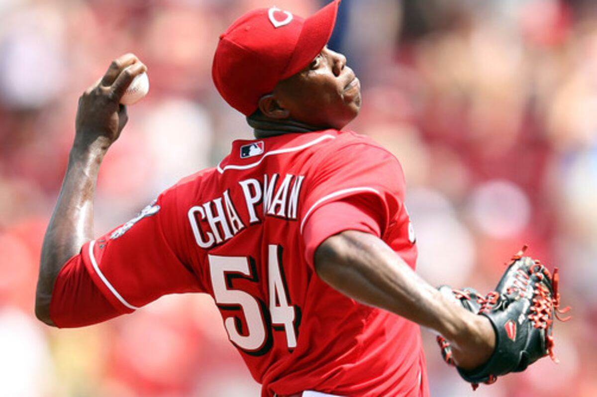 Aroldis Chapman: Cincinnati Reds Fireballer Victim of Bizarre Hotel ...