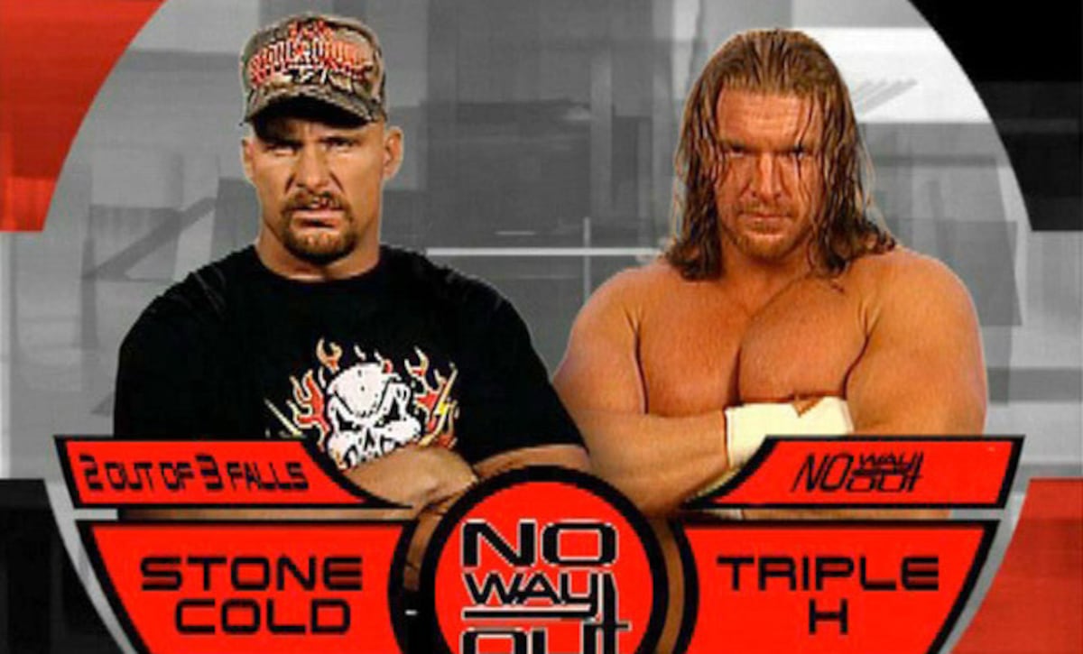 WWE Classic Match: Stone Cold vs. Triple H (3 Stages of Hell at No Way ...