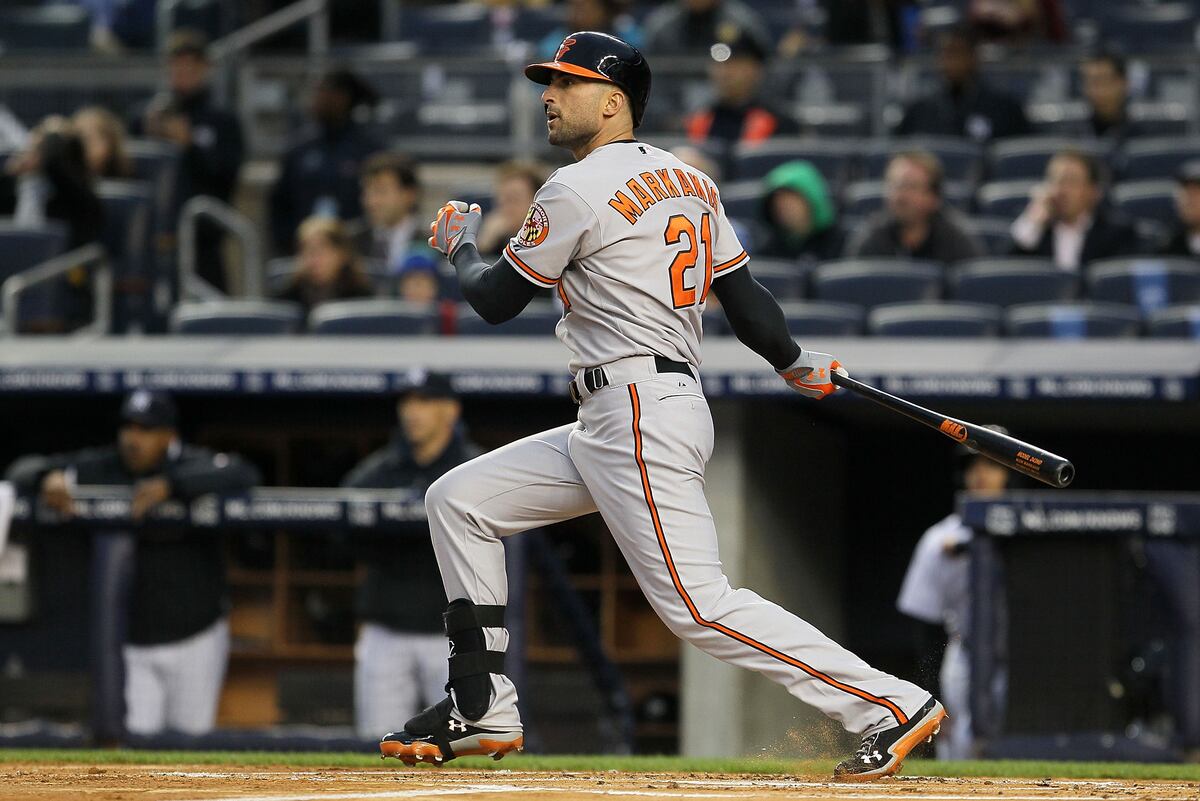 Baltimore Orioles: Baltimore RF Nick Markakis out 3-4 Weeks with Wrist ...