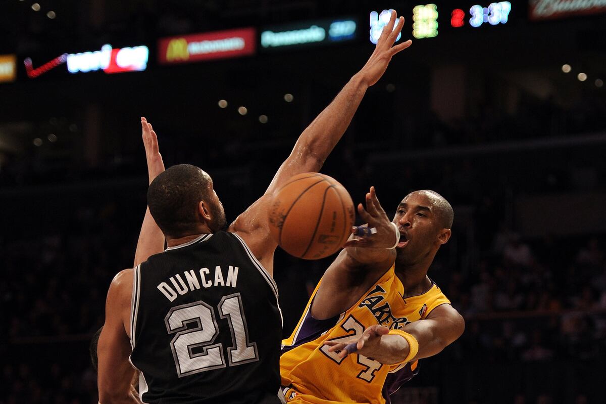 Tim Duncan vs. Kobe Bryant: I'm Going with Timmy | News, Scores ...