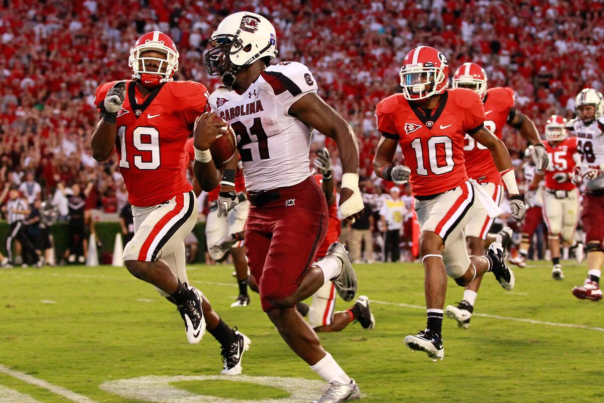 SEC Football: Georgia at South Carolina Headlines Surprises in Early ...
